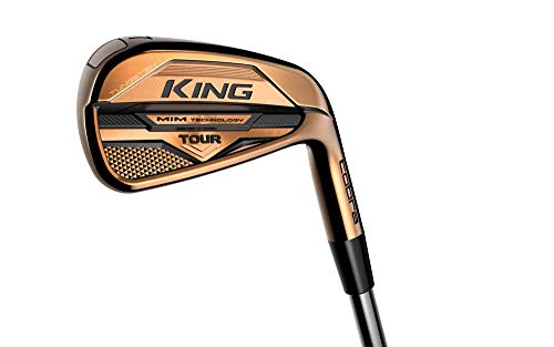 Cobra Golf 2021 King Mim Tour Copper Iron Set (Men'S, Right Hand, Steel, Stiff Flex, 4-Pw)