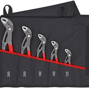 5 Pc Pliers Cobra Set In Tool Roll