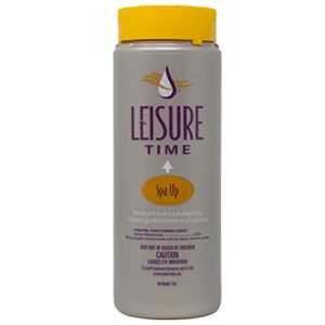 Leisure Time 30210A Defender Spa and Hot Tub Stain and Scale Cleaner, 32 fl oz & 22339A Spa Up Balancer for Hot Tubs, 2 lbs