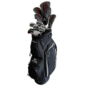 cobra mens f-max superlite complete set (right, graphite, regular)