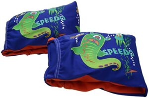 speedo unisex-child swim arm bands begin to swim, sapphire blue,one size