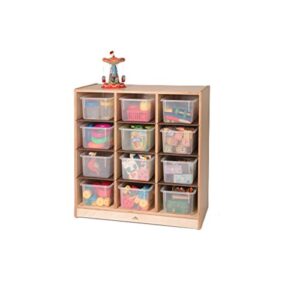 12 cubby storage cabinet