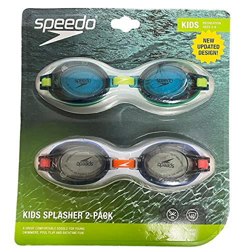 Speedo Kids 2-pack Splasher Goggles - Green