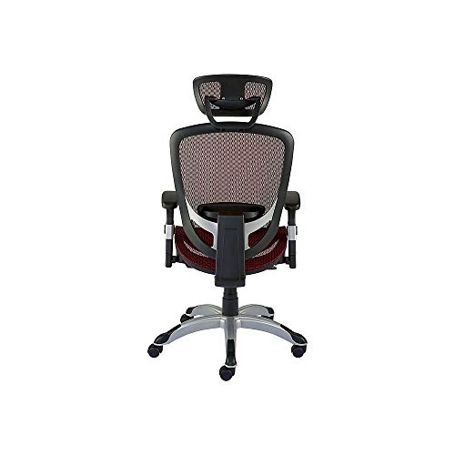 Staples 2257054 Hyken Technical Mesh Task Chair Red