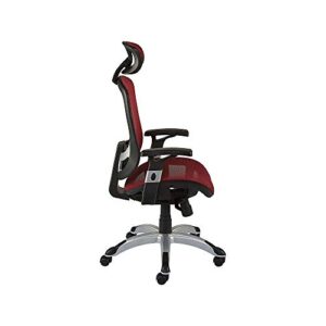 Staples 2257054 Hyken Technical Mesh Task Chair Red