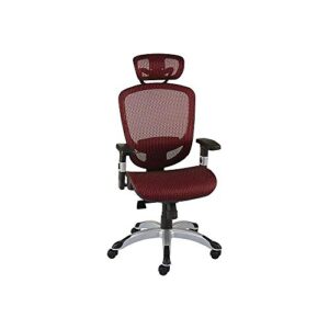 Staples 2257054 Hyken Technical Mesh Task Chair Red