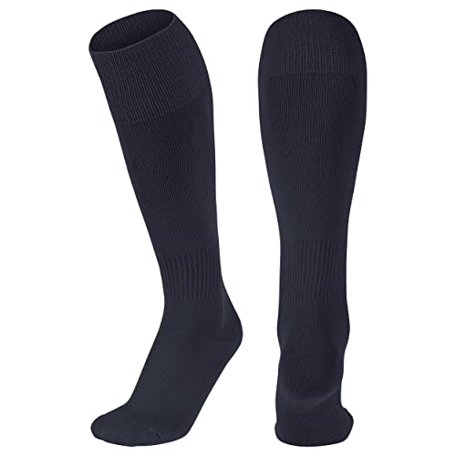 CHAMPRO Pro Socks, Single Pair, Adult Medium, Navy