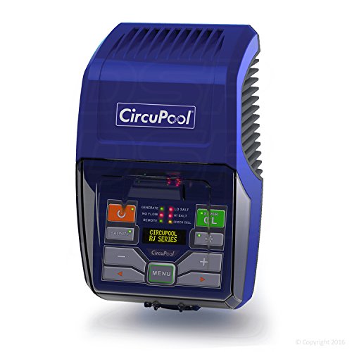 CircuPool RJ30 Plus Complete Salt Water Chlorination System for Swimming Pools. USA Made Titanium Cell & 7 Year Warranty; no DIY Penalty.