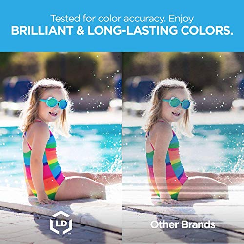 LD Compatible Ink-Cartridge Replacements for Brother LC107 & LC105 Super High Yield (2 Black, 1 Cyan, 1 Magenta, 1 Yellow, 5-Pack)