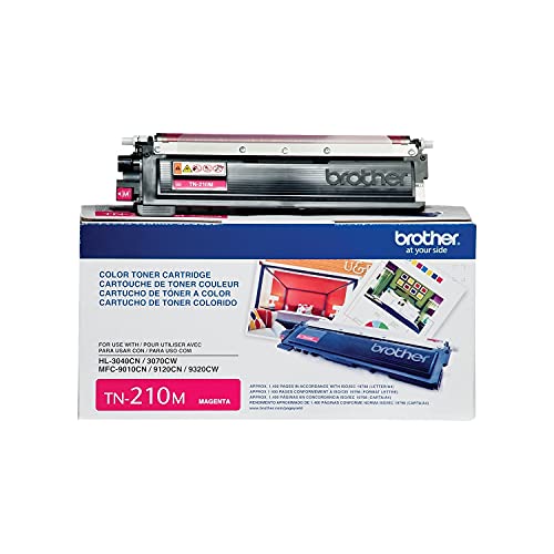 Brother Tn210m Toner Cartridge (Magenta) in Retail Packaging