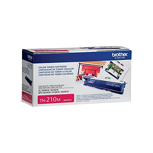 Brother Tn210m Toner Cartridge (Magenta) in Retail Packaging