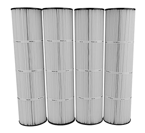 Excel Filters XLS-705 4 Pack Replacement Pool Filter Cartridges for Jandy CL460, CV460 - Also Replaces Pleatco PJAN115, Unicel C-7468, Filbur FC-0810