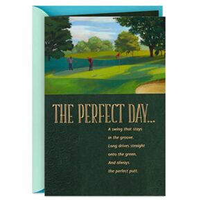 hallmark birthday card for men (golf) (5rzb2048)