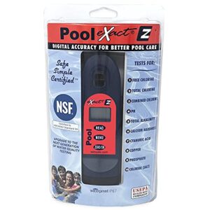 its 486201 pool exact ez photometer entry digital pool water test kit – 6-tests each