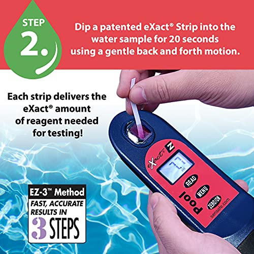 ITS 486201 Pool Exact EZ Photometer Entry Digital Pool Water Test Kit - 6-Tests Each