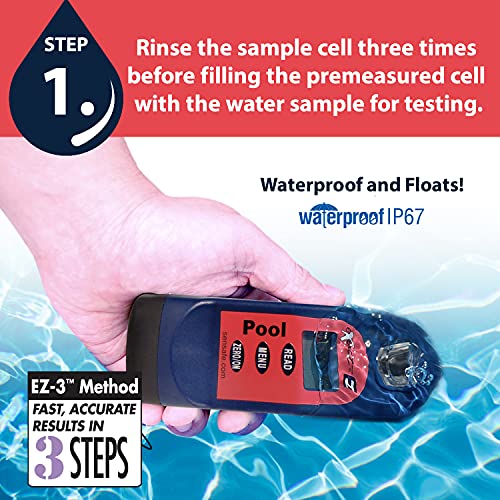 ITS 486201 Pool Exact EZ Photometer Entry Digital Pool Water Test Kit - 6-Tests Each