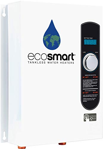 EcoSmart ECO 18 Electric Tankless Water Heater, 18 KW at 240 Volts with Patented Self Modulating Technology