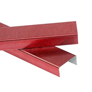 jam paper standard size colorful staples – ruby red – 5000/box