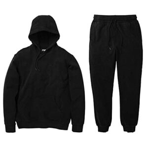 staple pigeon garment wash pigeon tracksuit black (3x-large, 3x_l)