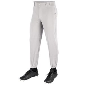 mvp classic baseball pant, medium, grey