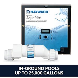 Hayward W3AQR9 AquaRite Salt Chlorination System for In-Ground Pools up to 25,000 Gallons