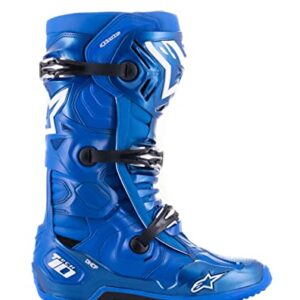 Alpinestars Tech 10 Boot (Blue/Black, us_footwear_size_system, adult, men, numeric, medium, numeric_11)