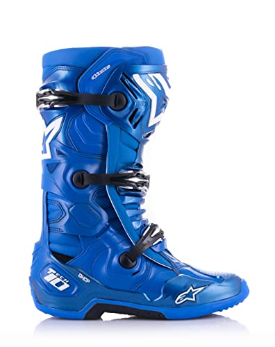 Alpinestars Tech 10 Boot (Blue/Black, us_footwear_size_system, adult, men, numeric, medium, numeric_11)