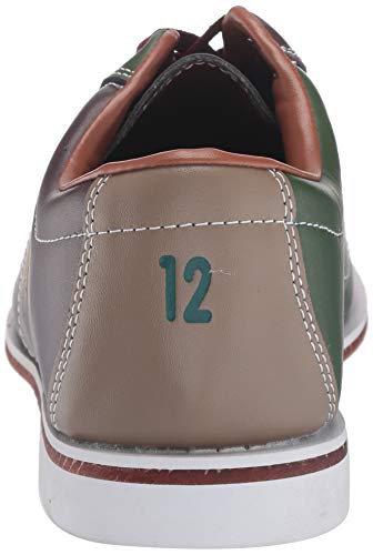 Cobra Bowling Products Mens TCR3L Cobra Rental Bowling Shoes LacesBrown/Green 5