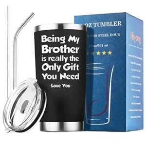 brother gifts from sister brother, “being my brother is really the only gift you need” birthday brothers gifts for best friend, sister, fathers day, big brother funny gifts for brothers from siblings