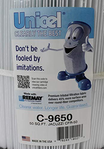 Unicel C-9650 Spa Replacement Filter Cartridge CFR 50 Sq Ft (6 Pack)