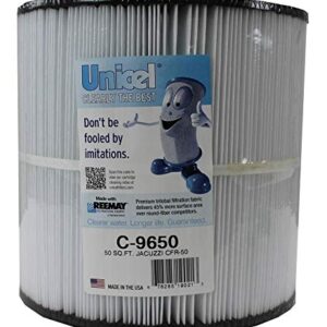 Unicel C-9650 Spa Replacement Filter Cartridge CFR 50 Sq Ft (6 Pack)