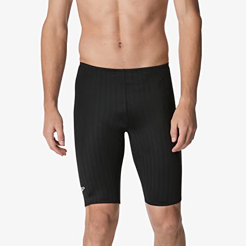 Speedo 705965 Youth Aquablade Jammer, Black - 24-Yth