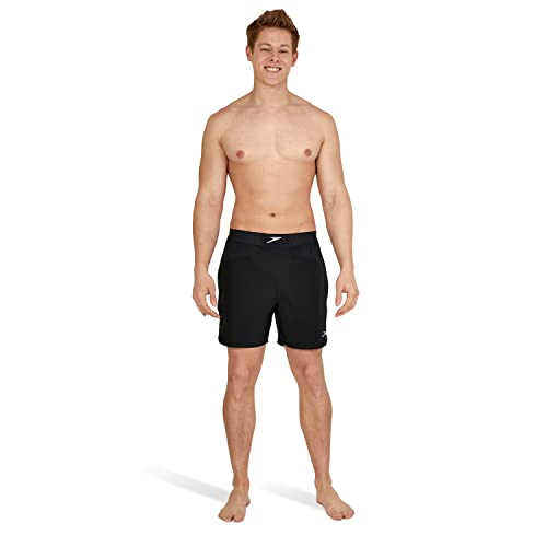 Speedo Men's Standard Swim Trunk Short Length Fitness Training, Anthracite