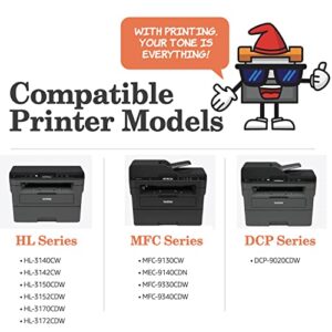 TONERNEEDS DR223 Drum Unit Replacement - Drum Replacement for Brother DR 223 - High Yield Use - HL-L3210CW HL-L3230CDW HL-L3290CDW HL-L3270CDW MFC-L3770CDW MFC-L3710CW MFC-L3750CDW (4 Pack)