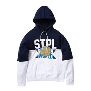 staple pigeon gold medal hoodie blue