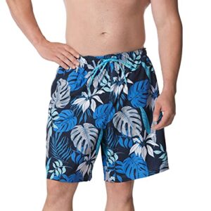 speedo men’s swim trunk big and tall redondo, hothouse peacoat, 3x-large