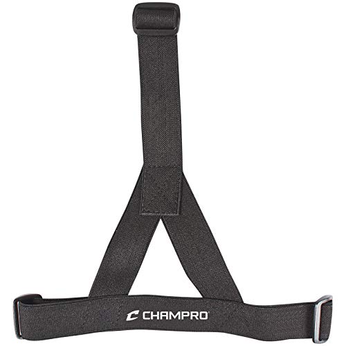 CHAMPRO Softball Fielder Mask Harness, BLACK