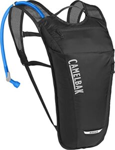 camelbak rogue light bike hydration pack 70oz, black/silver