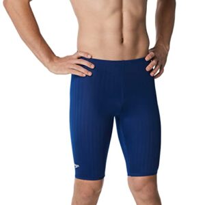 speedo men’s swimsuit jammer aquablade adult navy, 32