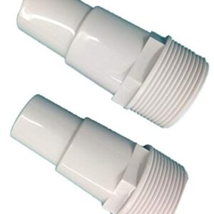 Buying Q Buying S SPX1091Z7 Combo Hose Adapter Replacement Filter Pump HOSE ADAPTER 1 1/4"-1 1/2" Thread 1.5" Fitting Connector PVC 2 Pack