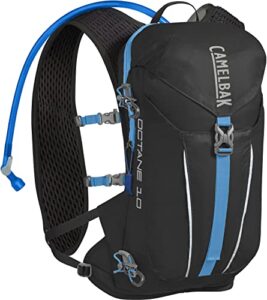 camelbak octane 10 70 oz hydration pack, black/atomic blue