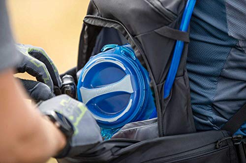 CamelBak Crux 2-Liter Water Reservoir - Hydration Bladder - Faster Water Flow Rate - Leak-Proof Water Bladder - Ergonomic Shape - Big Bite Valve - BPA- - 70 Ounces, Blue