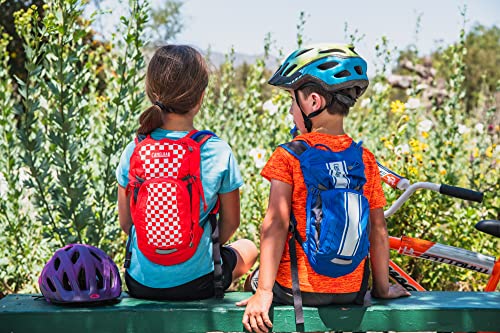 CamelBak Mini M.U.L.E. Kids' Hydration Backpack - 50 oz Racing Red Check