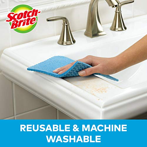 Scotch-Brite Sponge Cloth, Swedish Dish Cloths, Alternative to Reusable Paper Towels, 24 Sponge Cloths