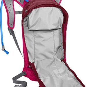 CamelBak Women’s L.U.X.E. Mountain Bike Hydration Backpack - Easy Refill Hydration Backpack, 100 oz, Cerise/Pomegranate