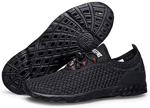 DOUSSPRT Men's Water Shoes Quick Drying Sports Aqua Shoes Size 8