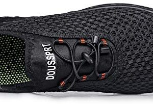 DOUSSPRT Men's Water Shoes Quick Drying Sports Aqua Shoes Size 8