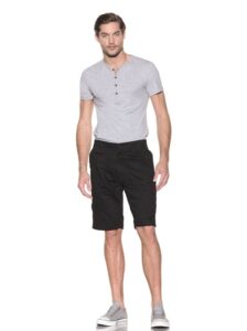 staple men’s foster cargo shorts, black, 30 us