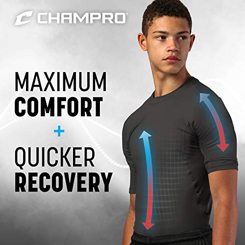 CHAMPRO Compression Half Sleeve Shirt