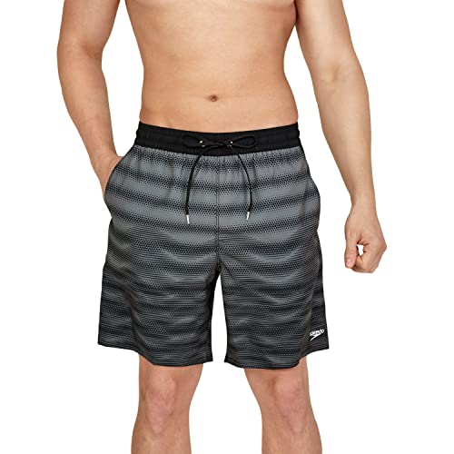 Speedo Men's Standard Swim Trunk Mid Length Seaside, Digital Anthracite, XX-Large